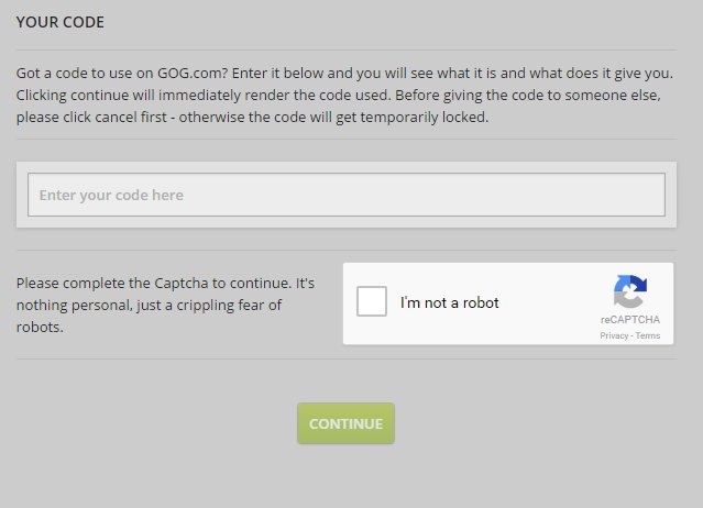 GOG.COM Game Key - Activation Guide - G2A.COM