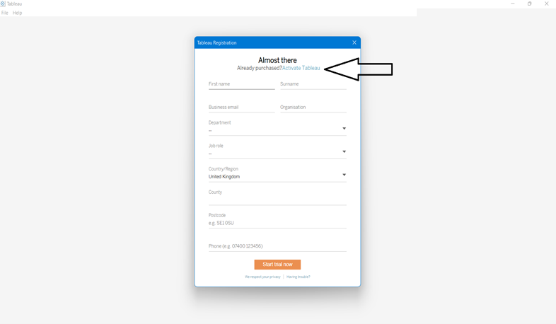 Tableau Desktop - Activaiton Guide - G2A.COM
