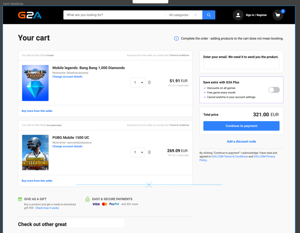 In App Activation Guide - G2A.COM