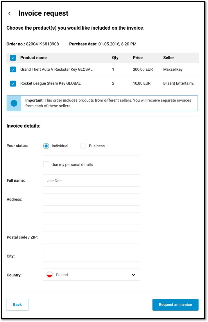 Support Hub - G2A.COM