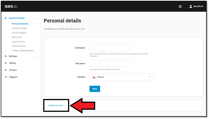 Support Hub - G2A.COM
