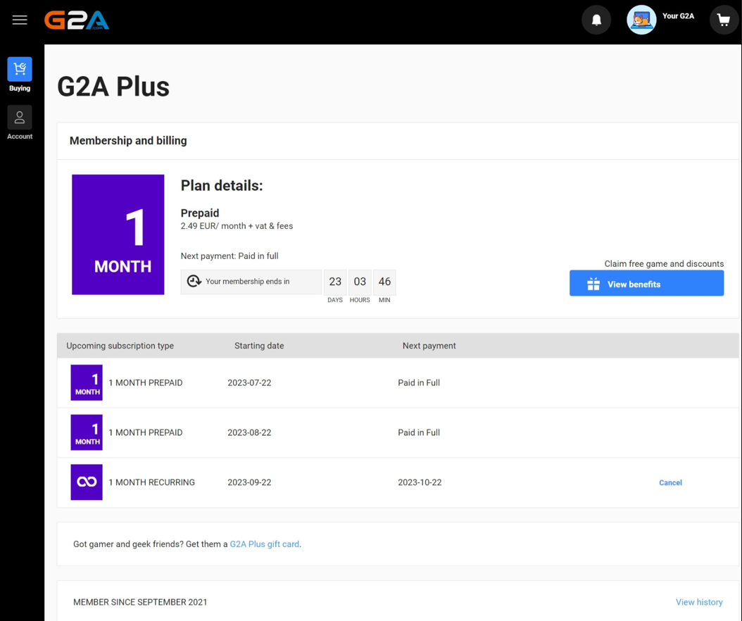 Support Hub - G2A.COM